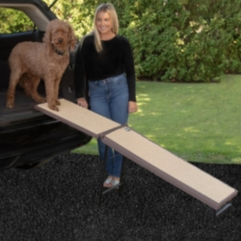 Pet Gear, Ultra-Lite Ramp with Extension Panel - Cap. 100lbs. [Free-St